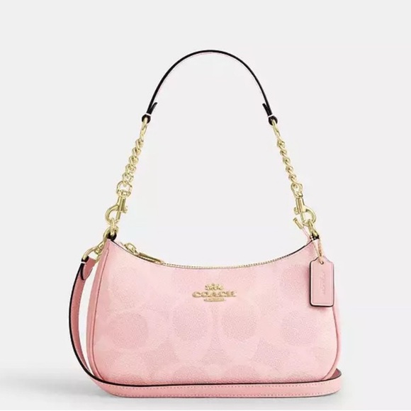 Coach | Bags | Nwt Coach Teri Shoulder Bag In Signature Canvas Cal5 In ...